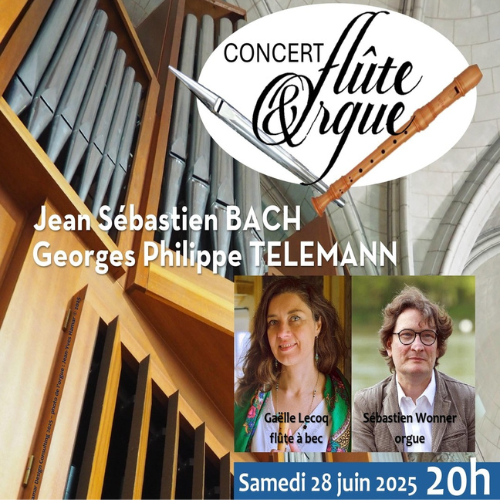 Concert Flûte & Orgue – Un moment musical d’exception - France Sclérose ...